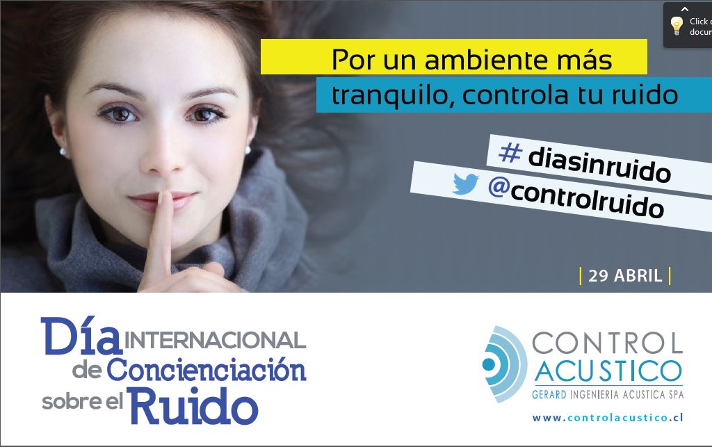 Dia Ruido Control Acústico - Codexverde